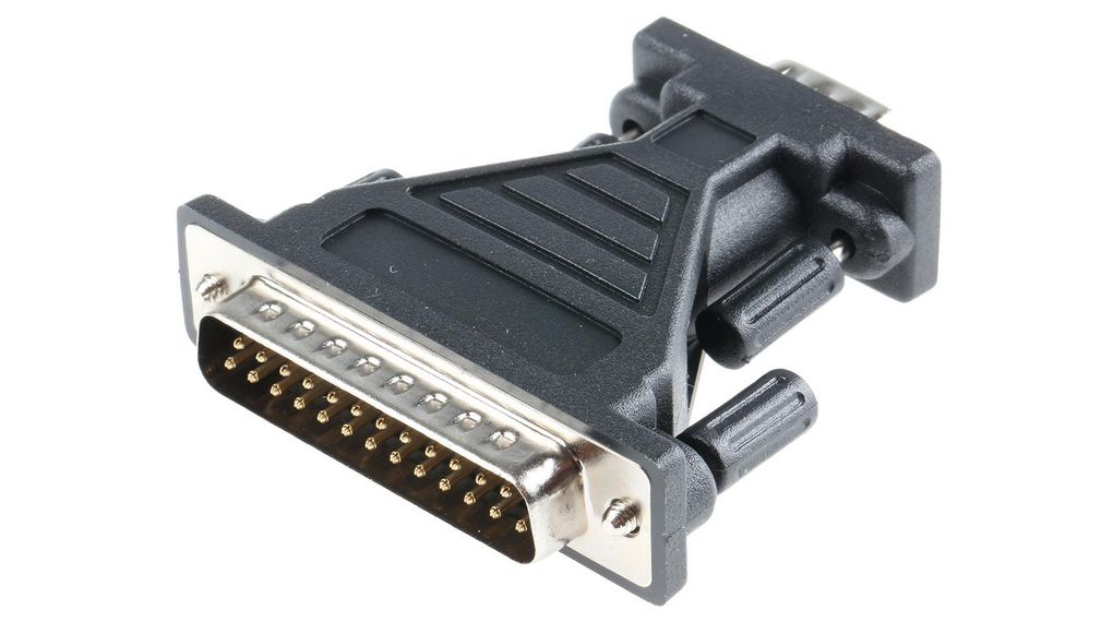 218251 | RS PRO D-Sub-Adapter, D-Sub-Stecker, 25-polig - D-Sub-Stecker, 9-polig | Distrelec Schweiz